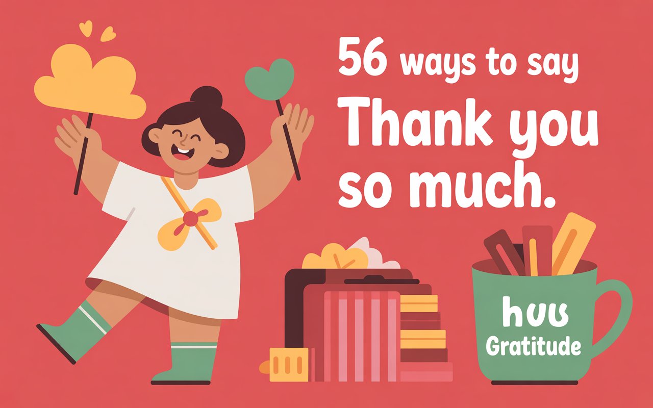 56 Ways to Say Thank You So Much With Real Gratitude